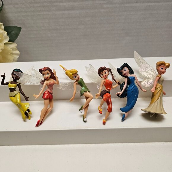 Disney | Toys | Lot Bundle Disney Store Tinkerbell Fairies Pixie Hollow ...